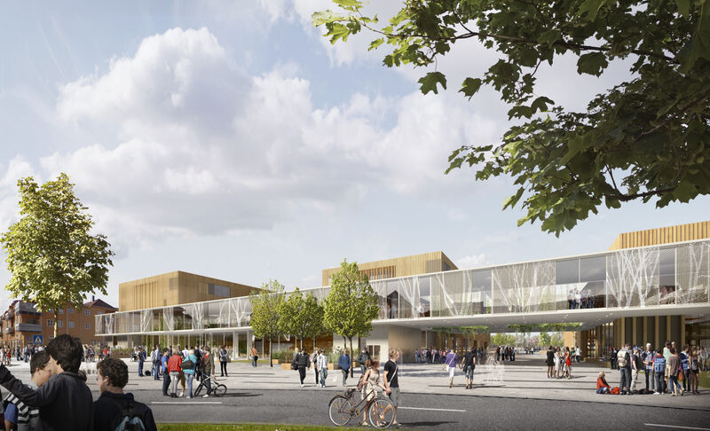 Rommen skole- og kultursenter | Prosjekt | L2 Arkitekter