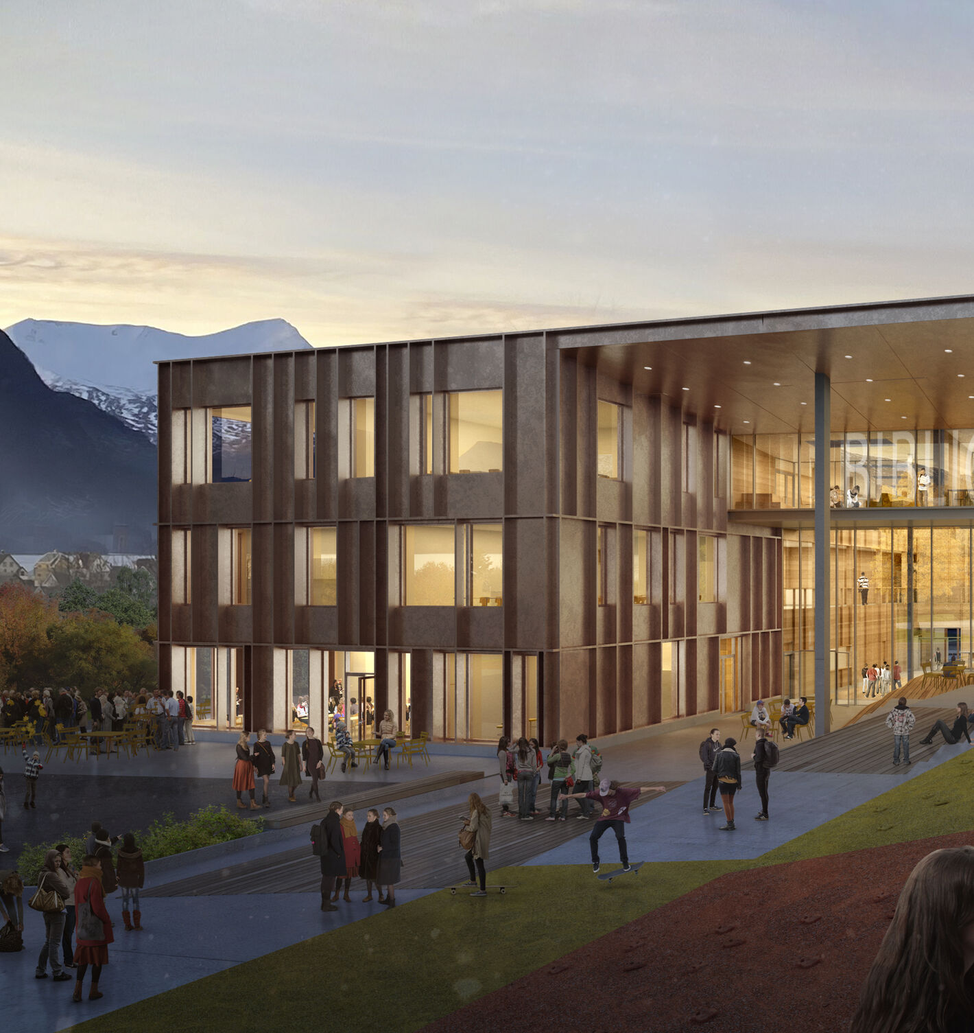 Volda ungdomsskule | Prosjekt | L2 Arkitekter